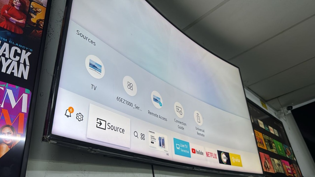 SAMSUNG cURVED 65 inch SMART 4K UHD led tv, TV & Home Appliances, TV ...