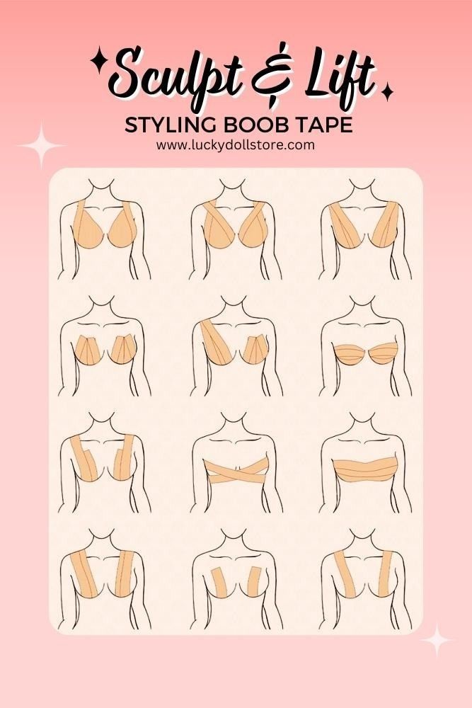 Sculpt and Lift Fashion Stylist Secret Breast Bust Lift Adhesive ...