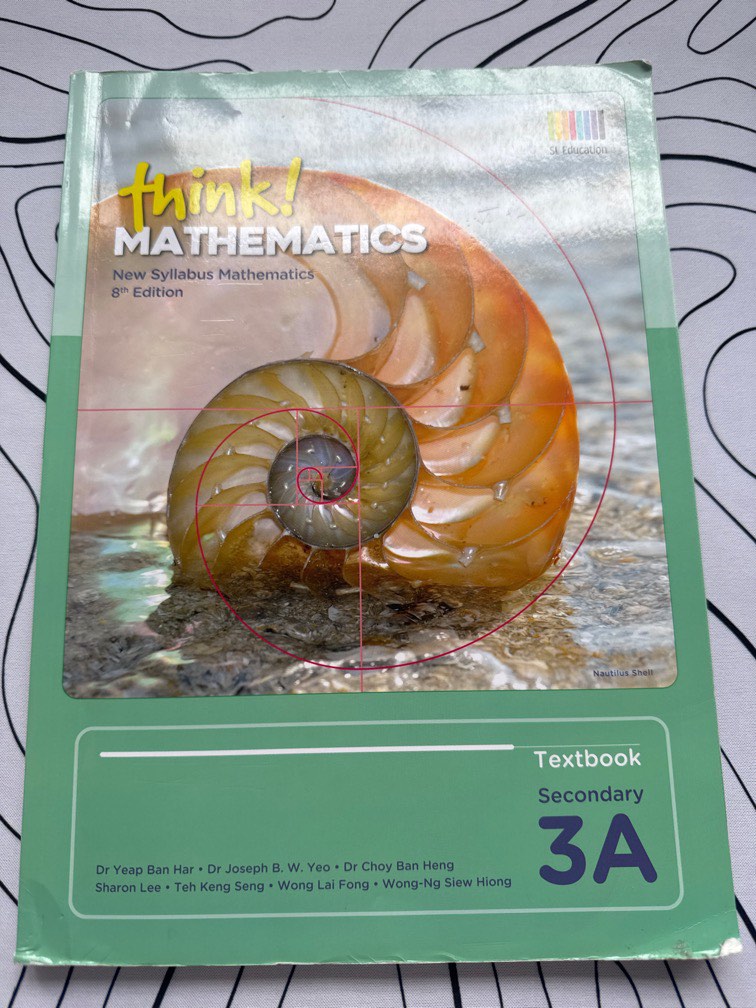 sec 3 Math textbook, Hobbies & Toys, Books & Magazines, Textbooks on Carousell