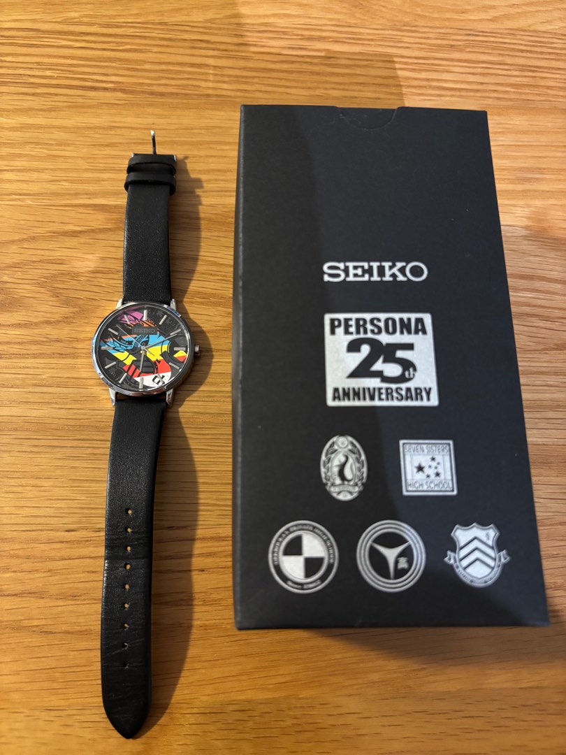Seiko x Persona 25th Anniversary Watch, Men's Fashion, Watches ...