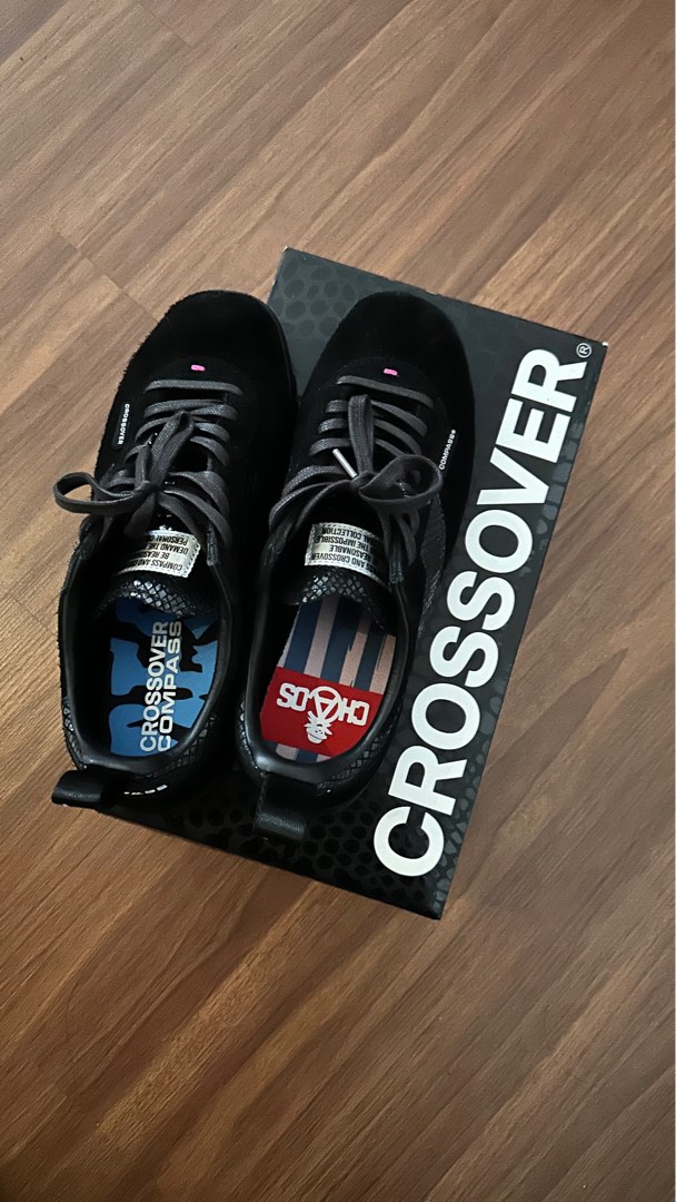 Sepatu Compass x Crossover, Men's Fashion, Footwear, Sneakers on Carousell