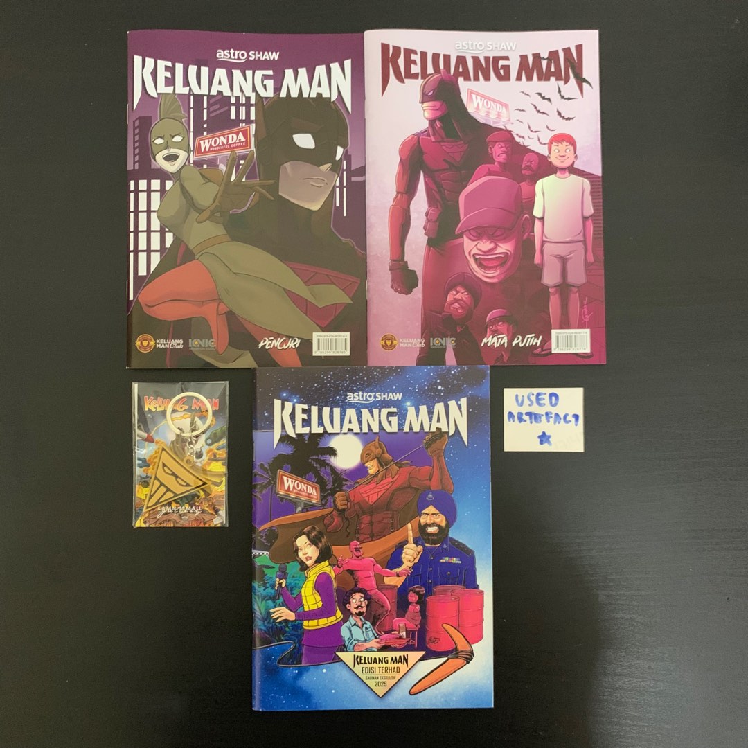 Set combo Keluang man - Keluangman, Hobbies & Toys, Collectibles ...
