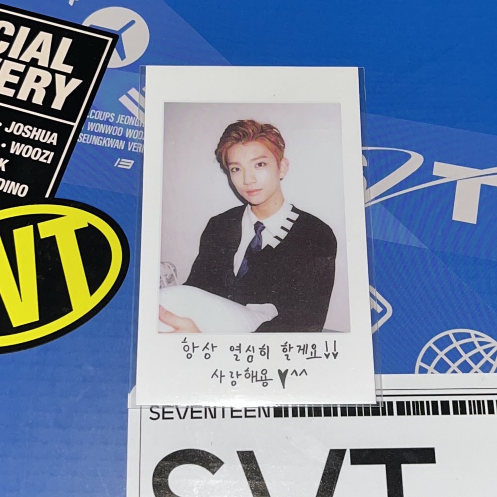 seventeen joshua boys be polaroid, Hobbies & Toys, Memorabilia ...