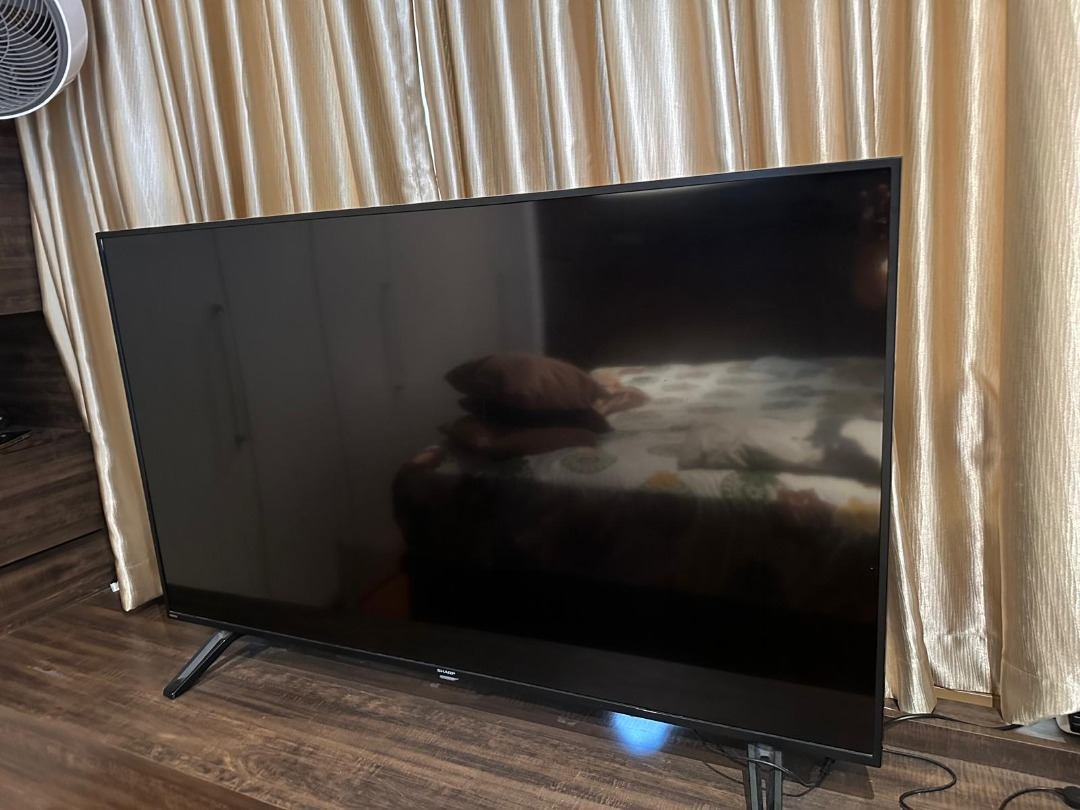 SHARP-60 Inch 4K UHD TV 4T-C60CK1X, TV & Home Appliances, TV ...
