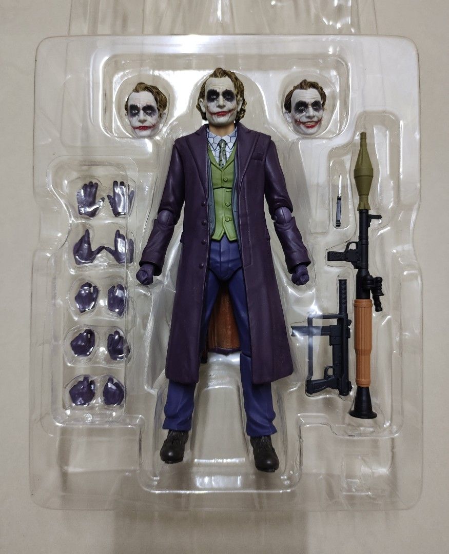 SHF Joker DC The Dark Knight S.H.Figuarts BIB, Hobbies & Toys, Toys ...