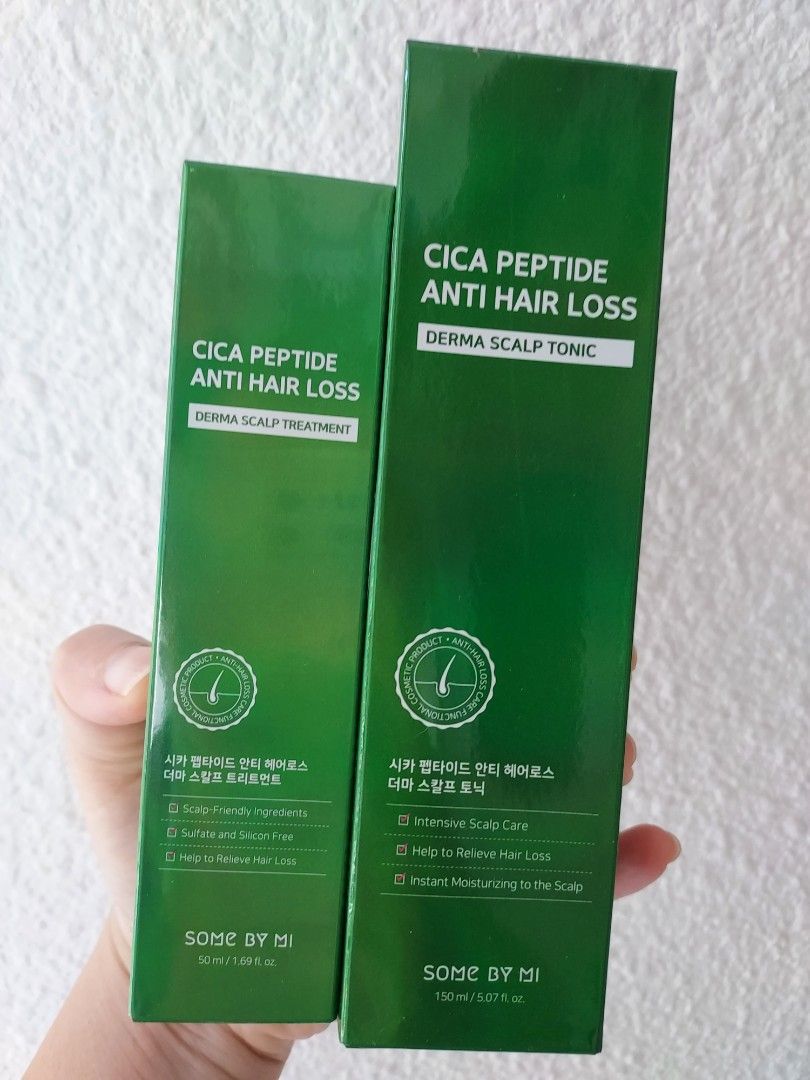 Some By Mi Anti Hair Loss Scalp Tonic (150ml) and Treatment (50ml ...