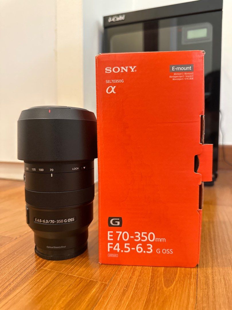 Sony E 70-350mm F4.5-6.3 G OSS Lens, Photography, Lens & Kits on Carousell