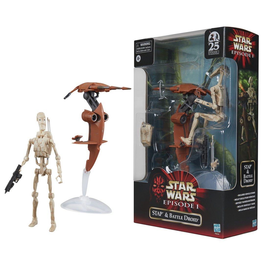 Star Wars Black Series STAP B1 Battle Droid Clone Wars The Phantom ...
