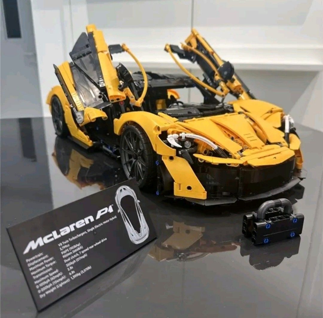 Supercar brick model Fake china branded Lego technic McLaren p1 ...