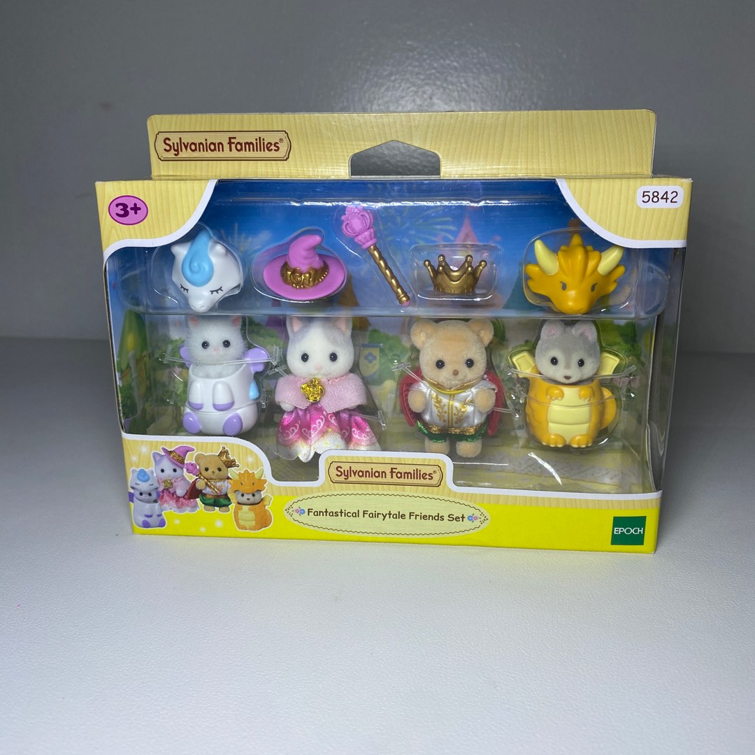 Sylvanian Families Fantastical Fairytale Friends Split | Prince, Witch ...