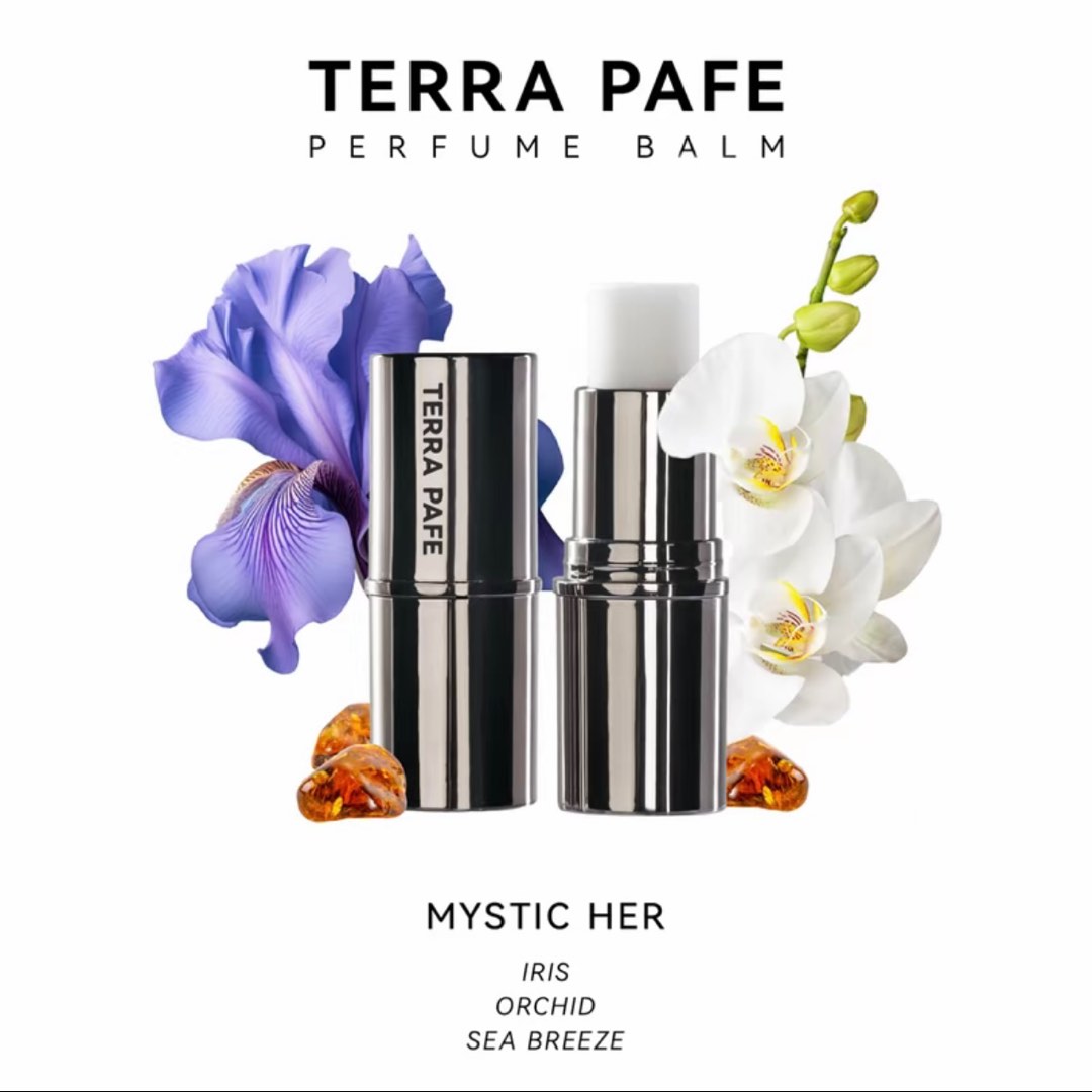 Terra Pafe perfume balm (mystic her & mon Paris), Beauty & Personal ...