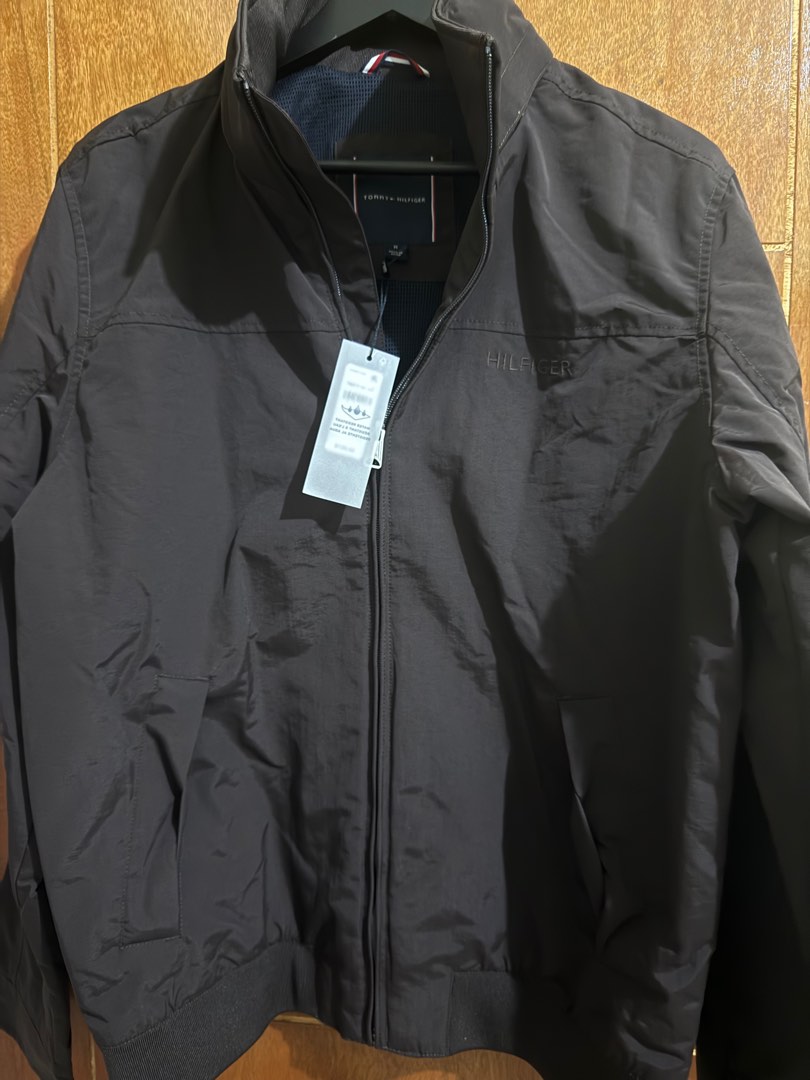 TH Lightweight Water Resistant Regatta Jacket with Concealed Hood, Men ...