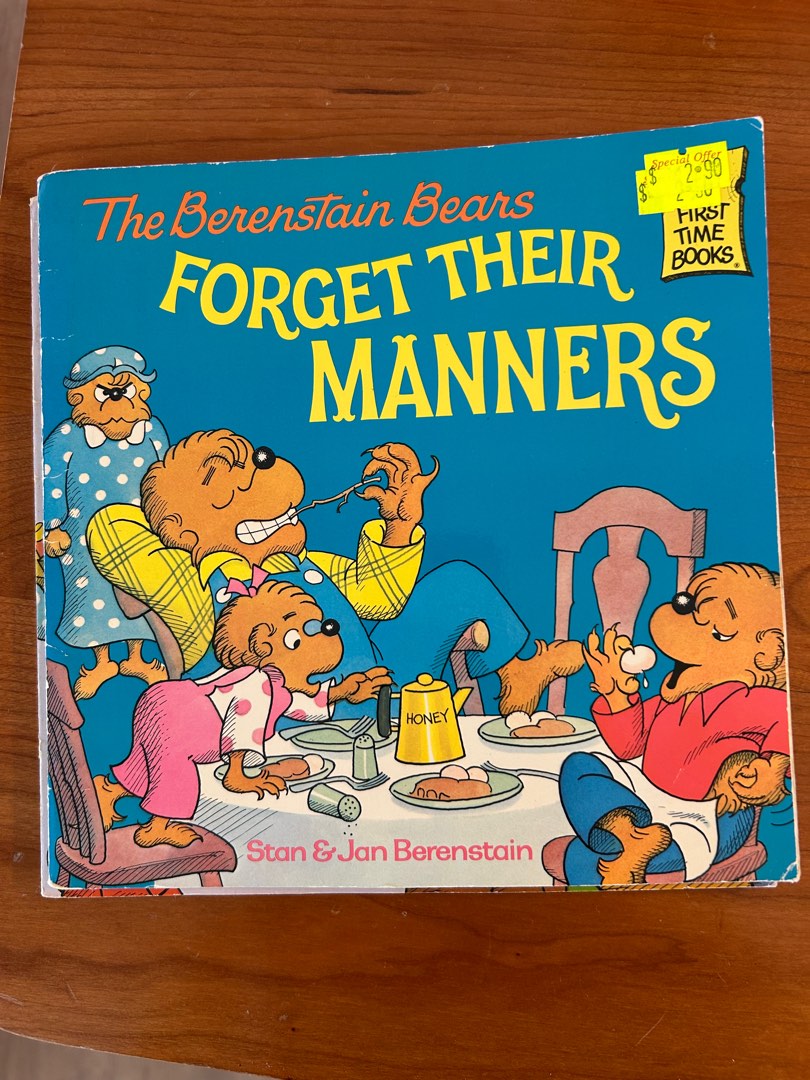 The Berenstain Bears Forget Their Manners, Hobbies & Toys, Books ...