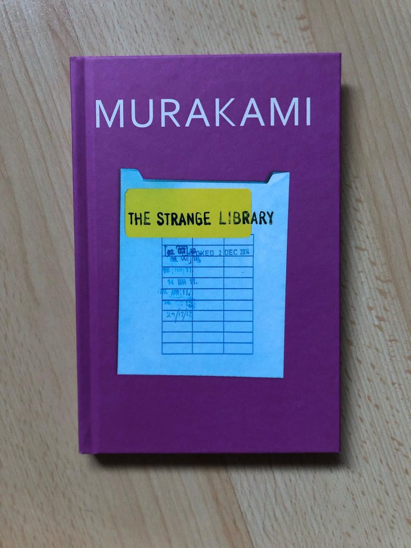 the strange library by haruki murakami, Hobbies & Toys, Books ...