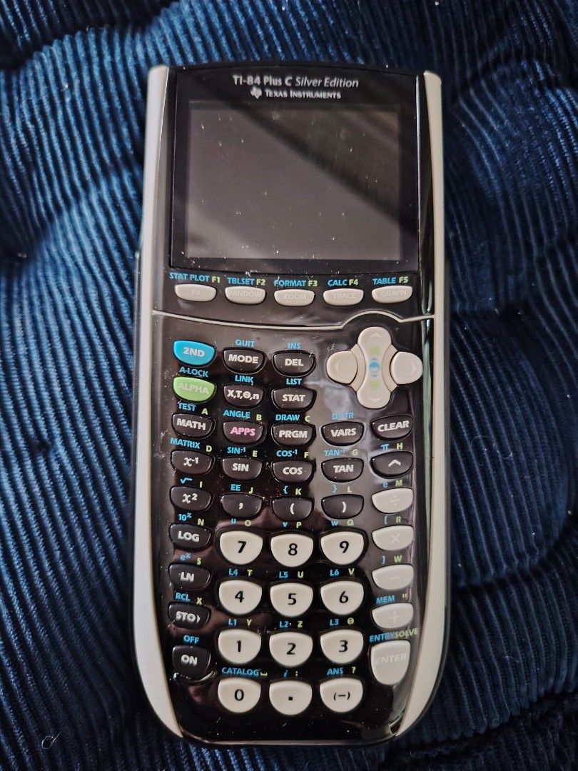 Ti-84 Plus C Texas Instrument Silver Edition, Computers & Tech, Office ...