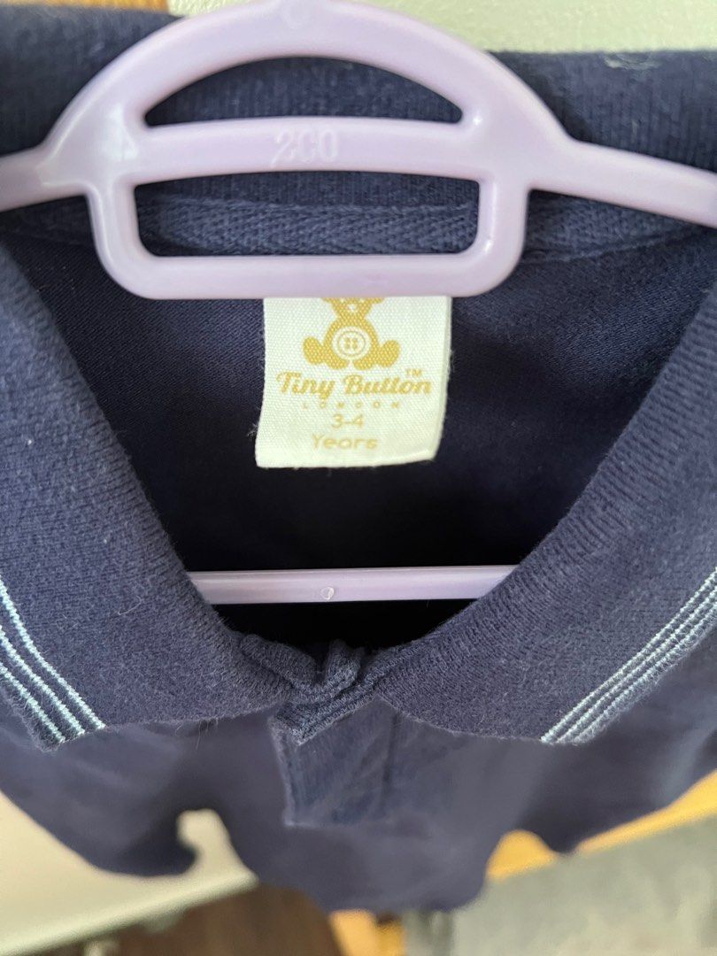 Tiny button boy 3/4 yo, Babies & Kids, Babies & Kids Fashion on Carousell