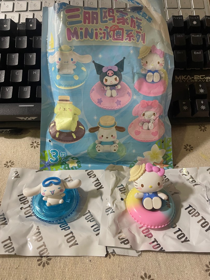 TOPTOY Sanrio Hello Kitty n Cinnamoroll Mini Figure, Hobbies & Toys, Toys & Games on Carousell