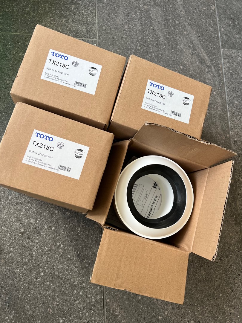 TOTO Slip in Connector TX215C, Furniture & Home Living, Home ...