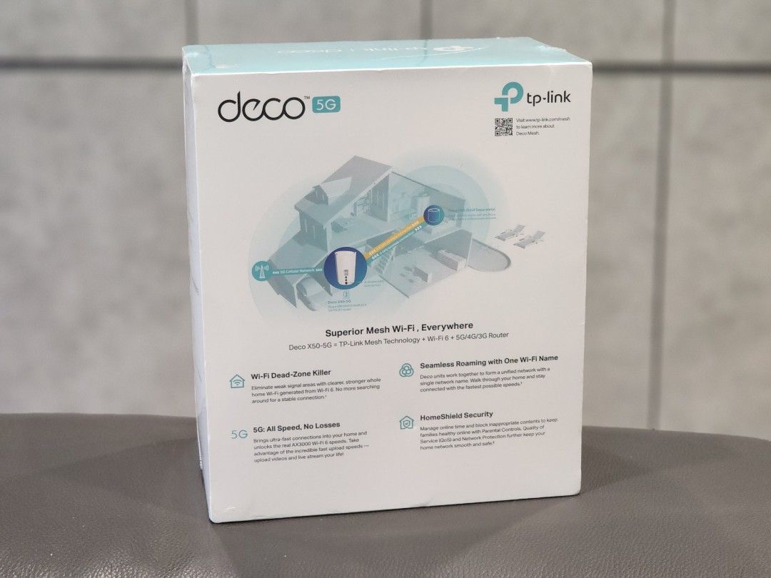 TP-LINK Deco AX3000 X50-5G Mesh Router, Computers & Tech, Parts ...