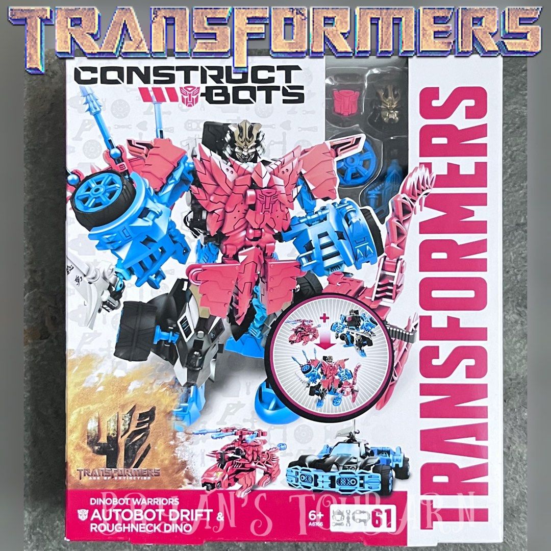 Transformers Drift & Roughneck Autobots Construct-Bots from Hasbro, Hobbies & Toys, Toys & Games ...