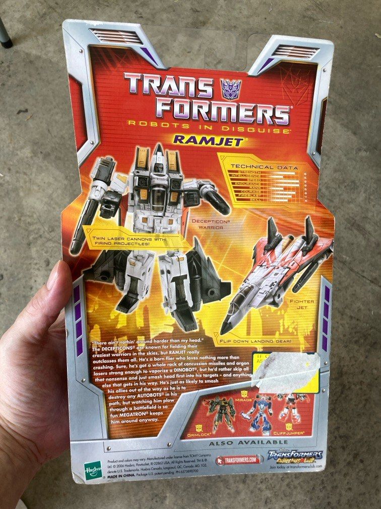 Transformers RID Ramjet Classic Deluxe, Hobbies & Toys, Toys & Games on ...