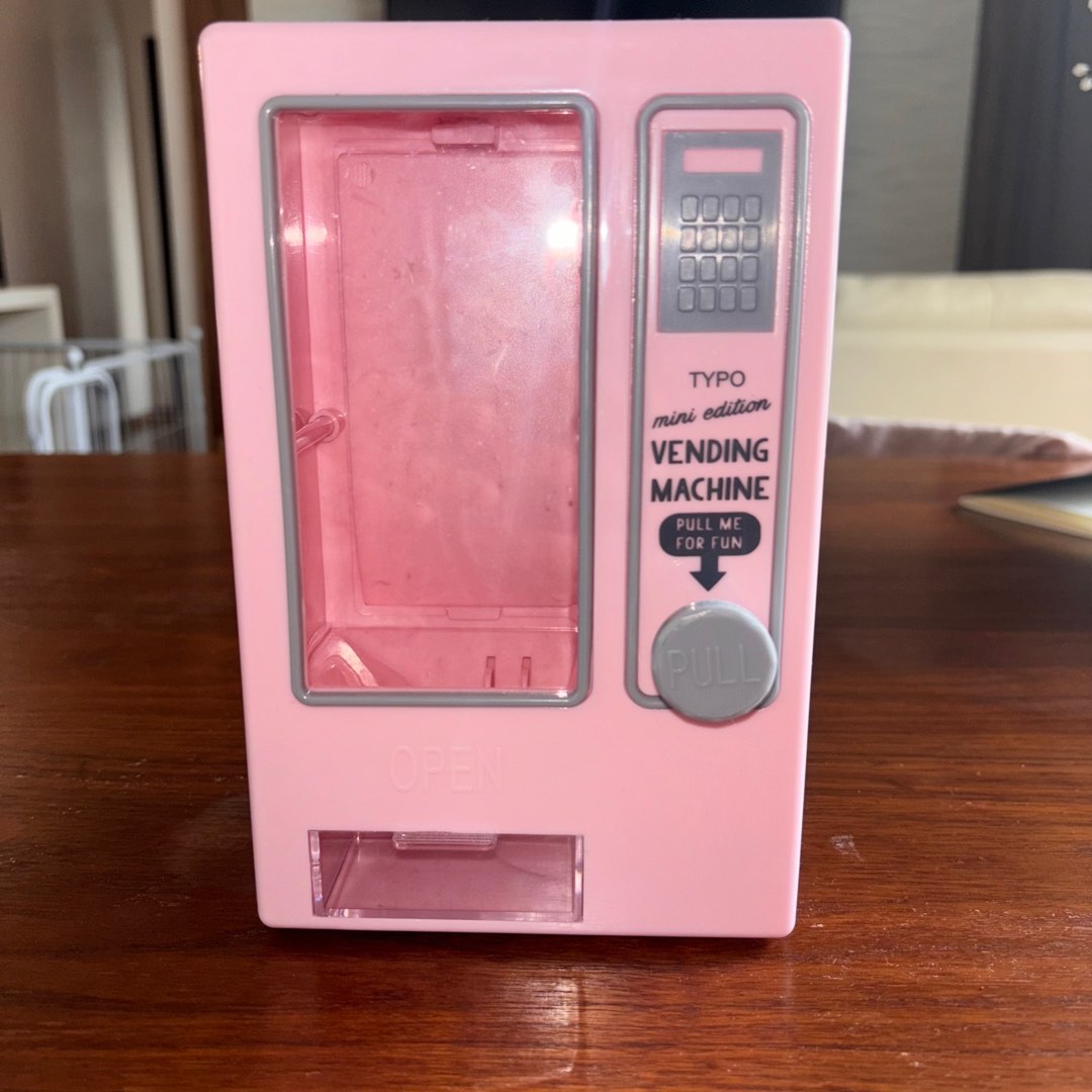 TYPO Mini Vending Machine, Furniture & Home Living, Home Decor, Other ...