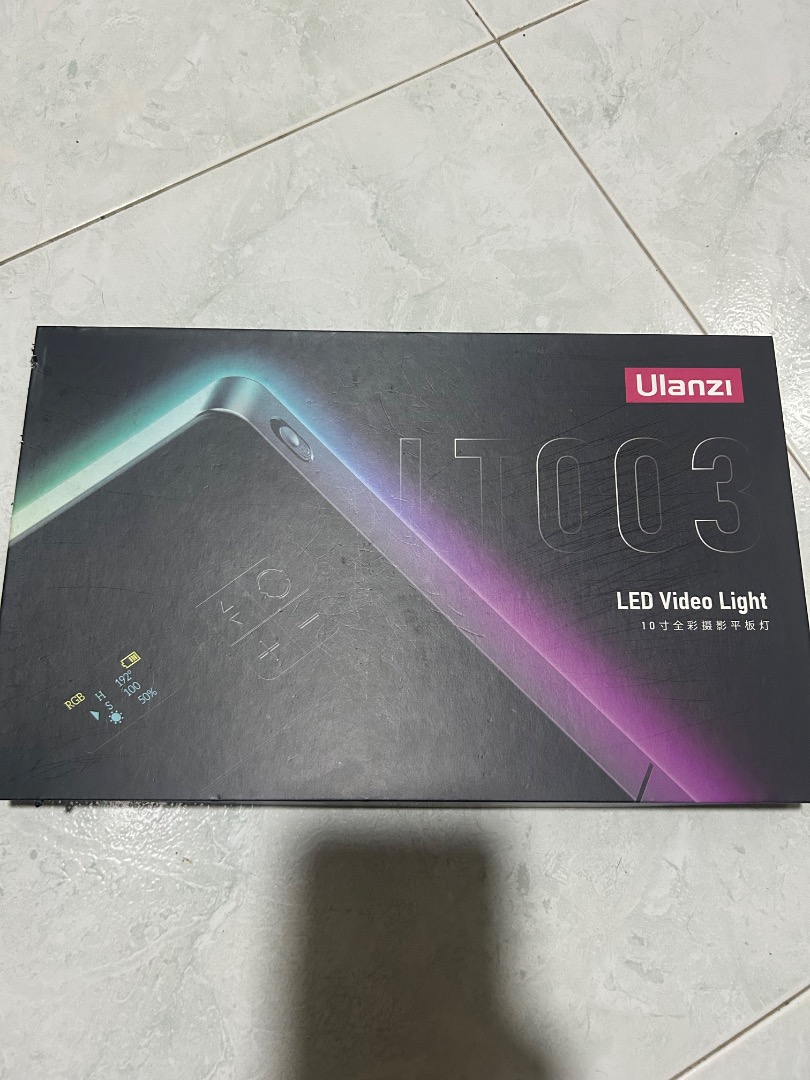 Ulanzi LT003 Led Video Panel Light, Photography, Photography ...