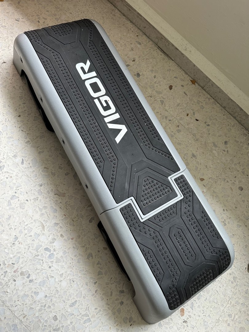 Vigor 2-in-1 stepper bench, Sports Equipment, Exercise & Fitness ...