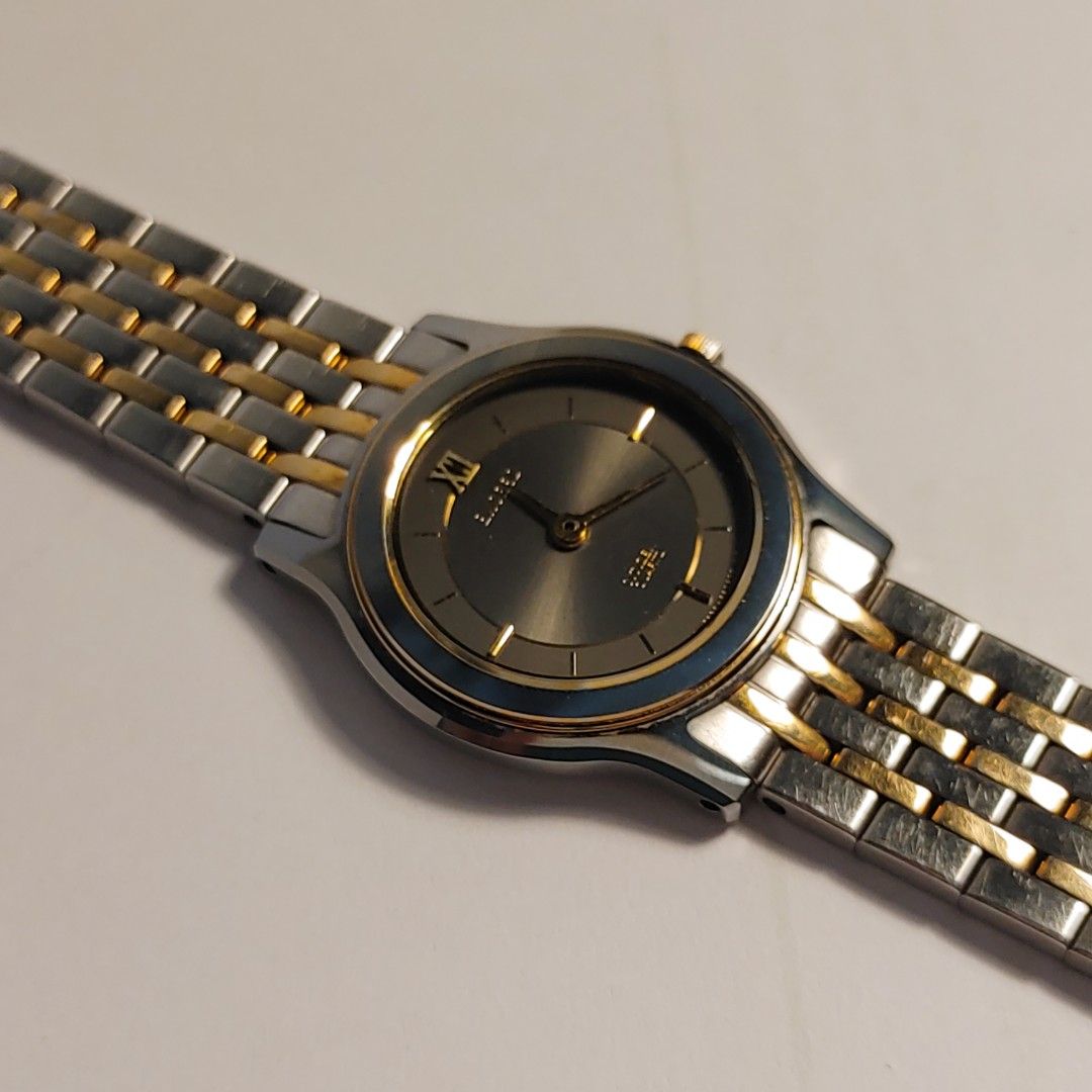 Vintage Citizen Exceed (1981) Sunburst Grey Dial Numeral Gold Indices ...