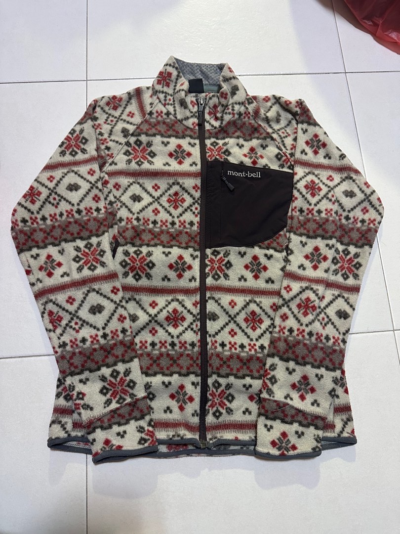Vintage MontBell X Polartec Fleece Jacket, Men's Fashion, Activewear on ...