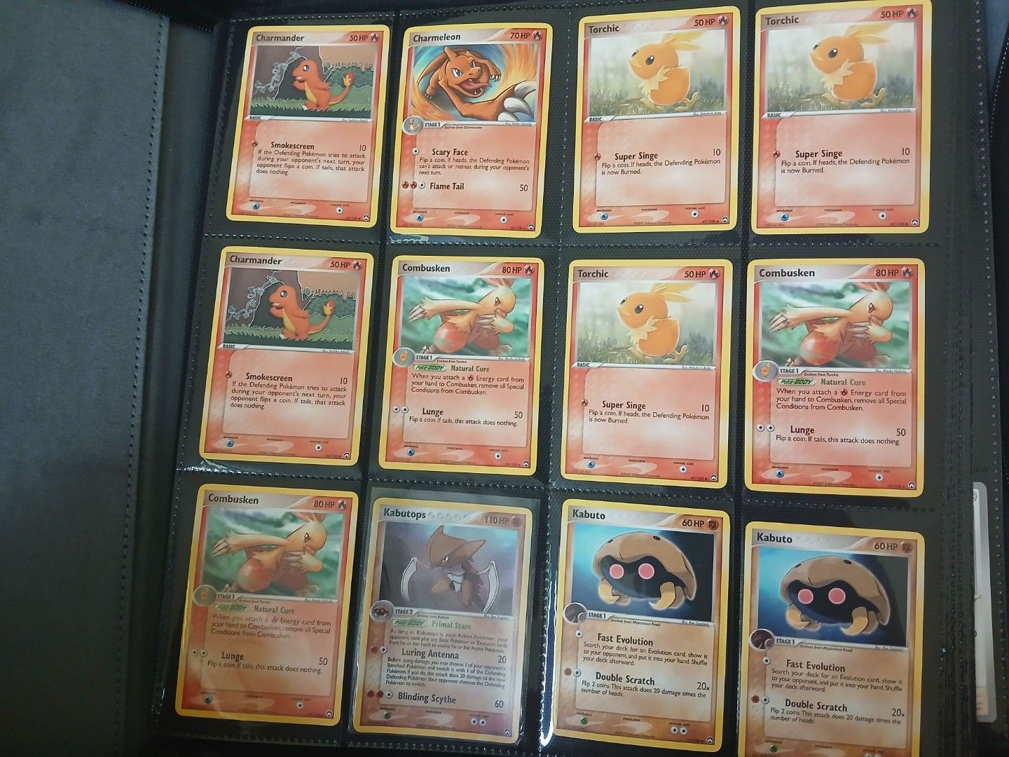 Vintage pokemon cards electric charmander starters Delta species team ...