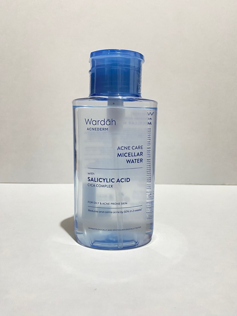 WARDAH ACNE DERM Micellar Water 240Ml, Kesehatan & Kecantikan, Kulit ...