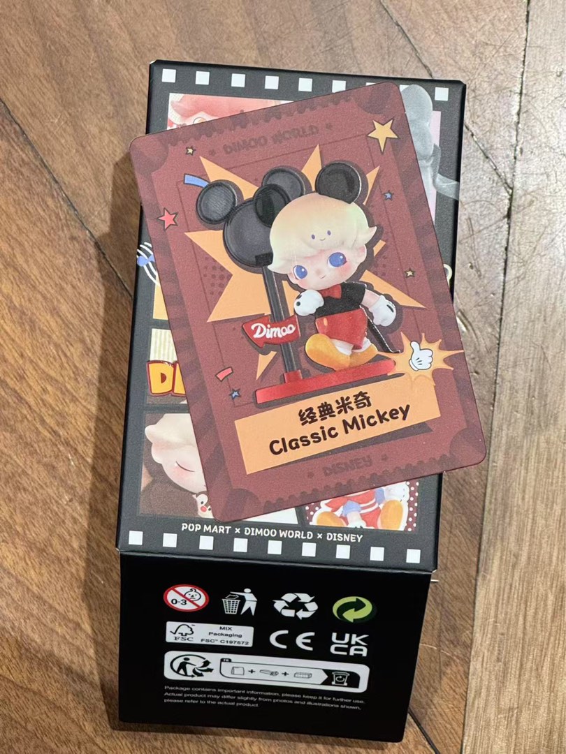 WTT-Dimoo World Disney Classic Mickey, Hobbies & Toys, Toys & Games on ...