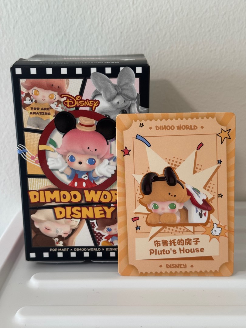 [BNIF] WTS Dimoo World Disney - Pluto House , Hobbies & Toys, Toys ...