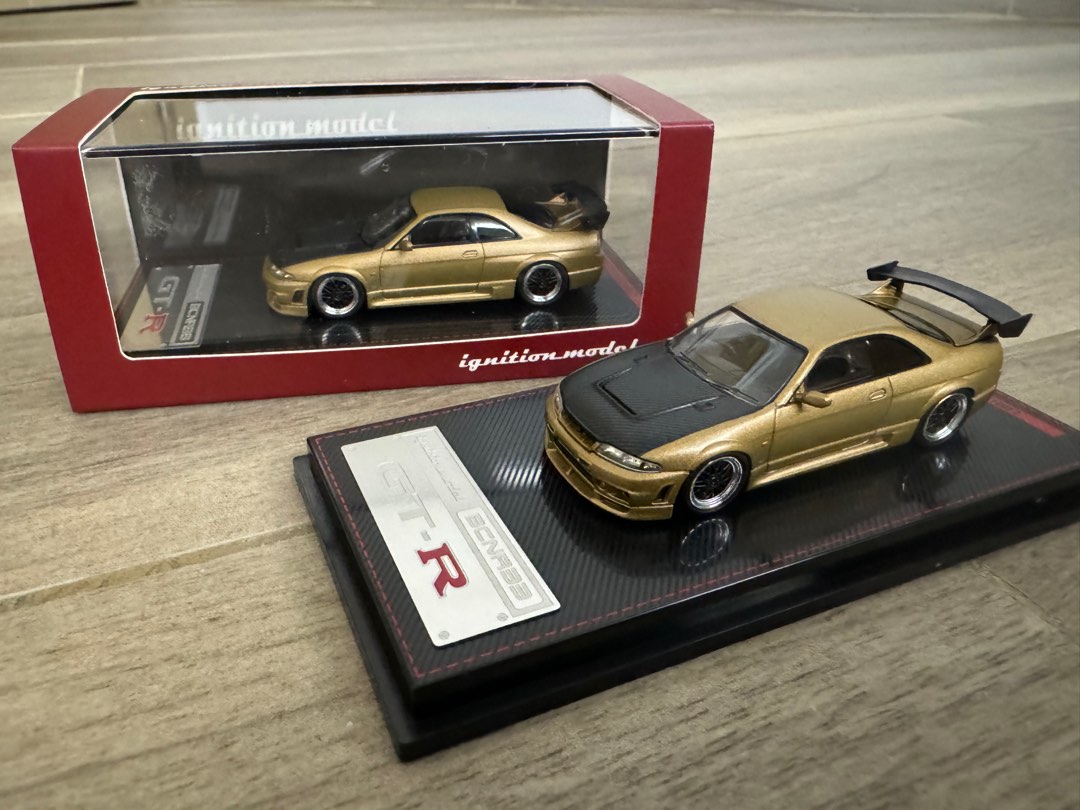 1/64 Ignition Model Nismo R33 GT-R Matte Gold IG2509, 興趣及遊戲, 玩具 & 遊戲類 ...