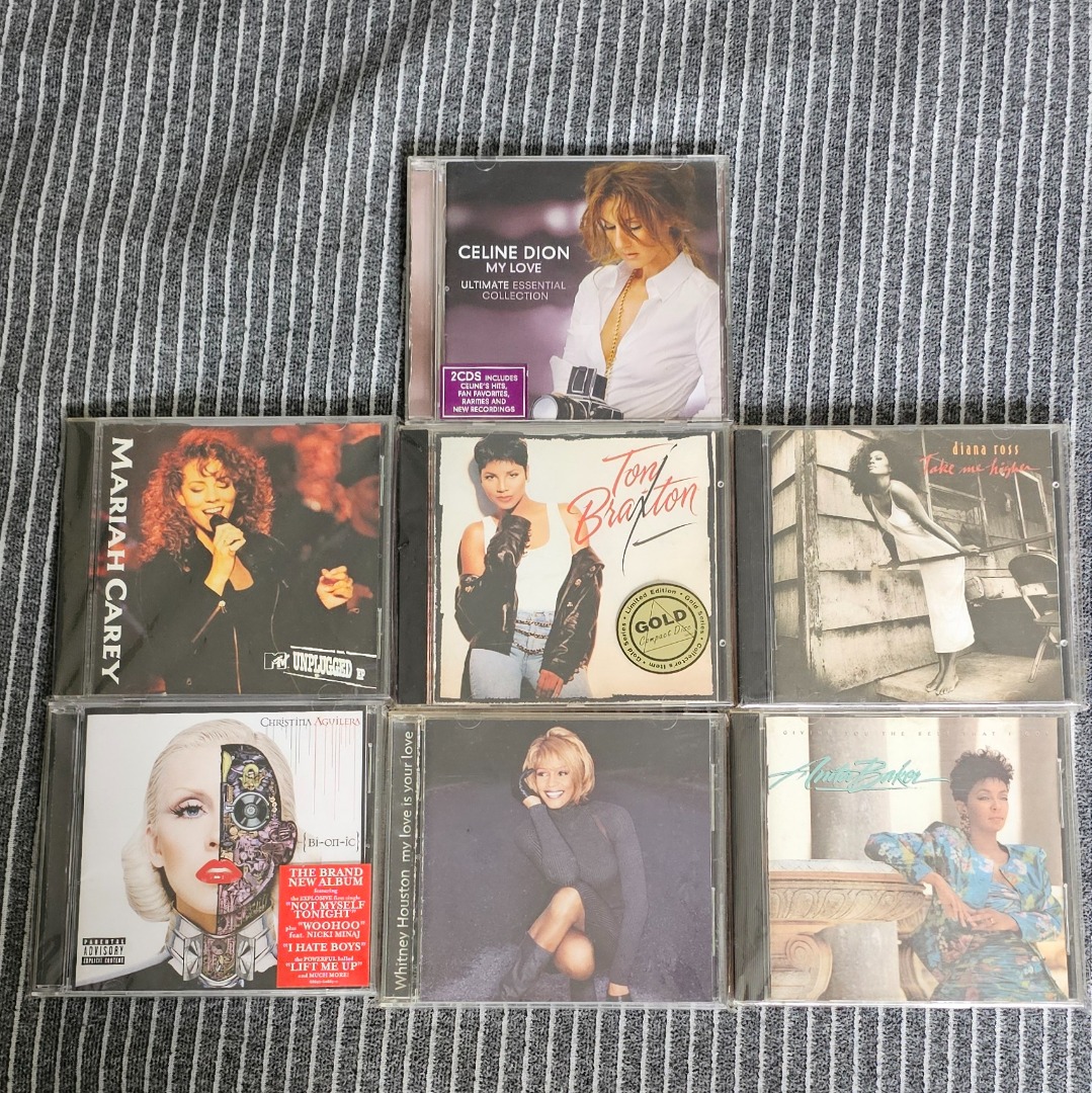 [16CD Female Artist] Dina Ross, Anita Baker, Amy Winehouse, Christina ...