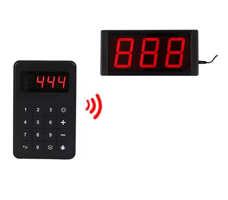 3 Digit Queue Caller Number Call Display System (Suitable for F&B and ...