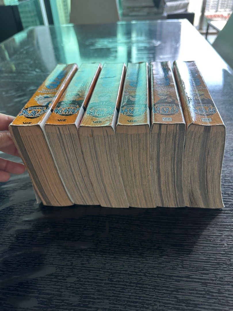 6 books - Naruto (story & art by masashi kishimoto) 3-in-1, Hobbies ...