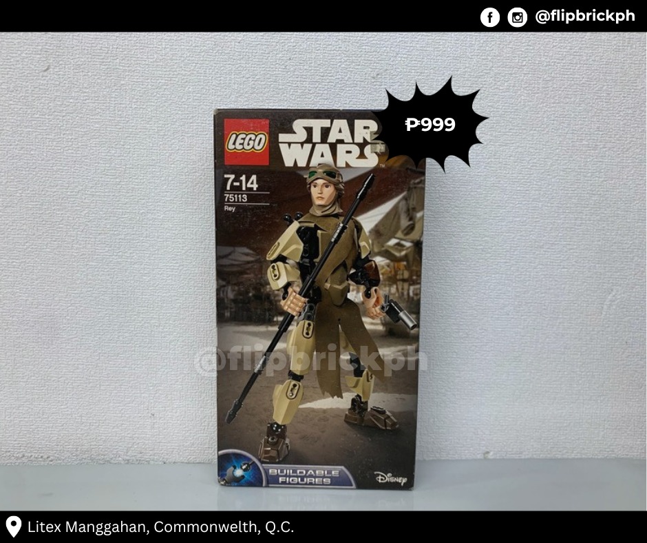 75113 LEGO Star Wars Rey, Hobbies & Toys, Toys & Games on Carousell