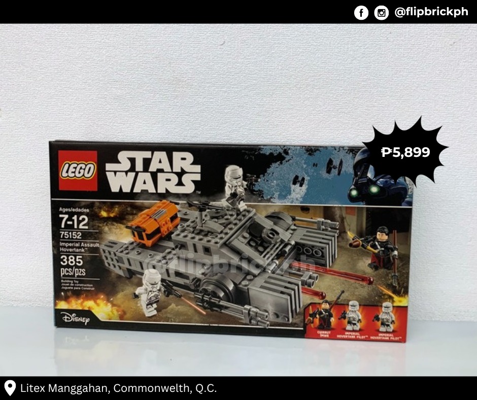 75152 LEGO Star Wars Rogue One Imperial Assault Hovertank, Hobbies ...