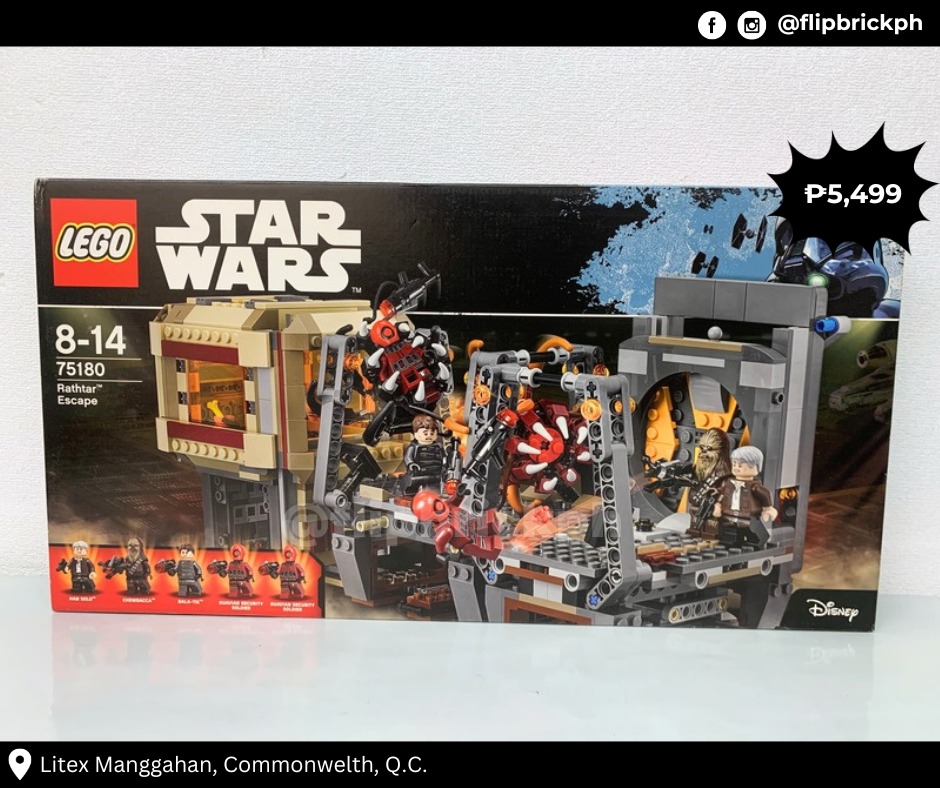75180 LEGO Star Wars Rathtar Escape, Hobbies & Toys, Toys & Games on ...