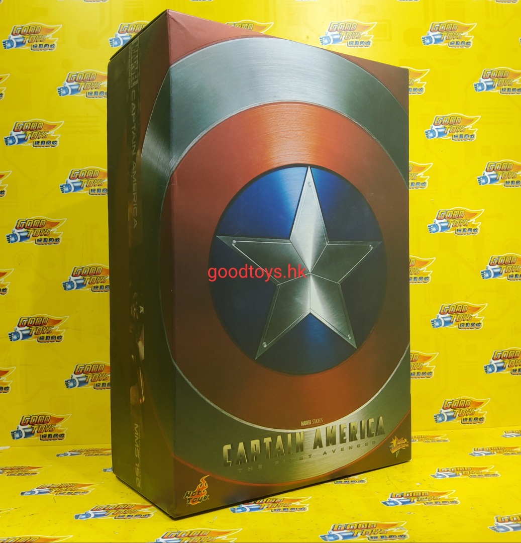 中古已開封 HOTTOYS MMS156 1/6 12吋 CAPTAIN AMERICA THE FIRST AVENGER 美國隊長 復仇者 ...