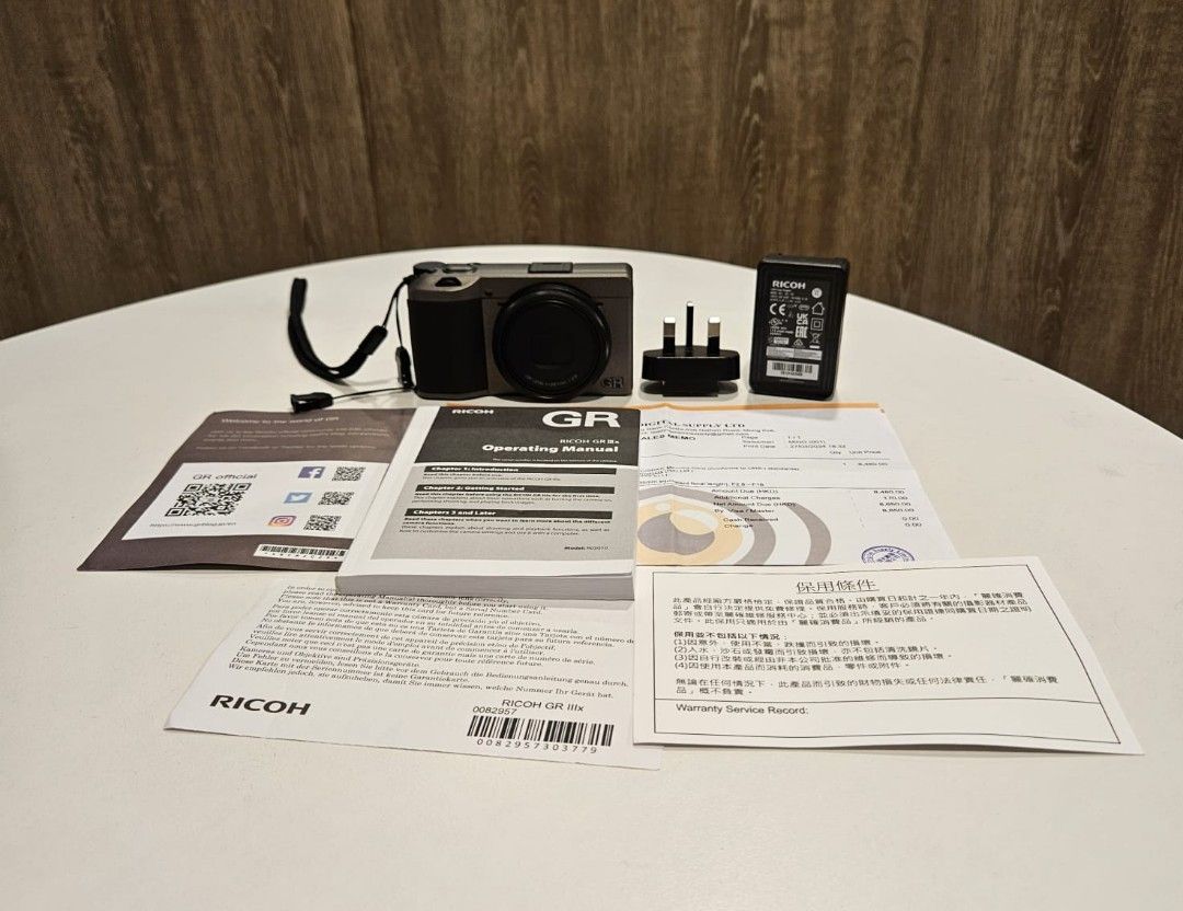 出售:行貨有單,有原廠保用到 2025年11月,快門600左右. Ricoh GR IIIx, GR3X, Gr 3X, Gr3 X, GR三 x, 攝影器材, 相機 - Carousell