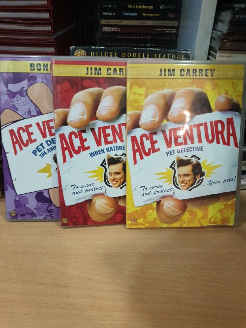 Ace Ventura DVD Deluxe, Hobbies & Toys, Music & Media, CDs & DVDs on ...