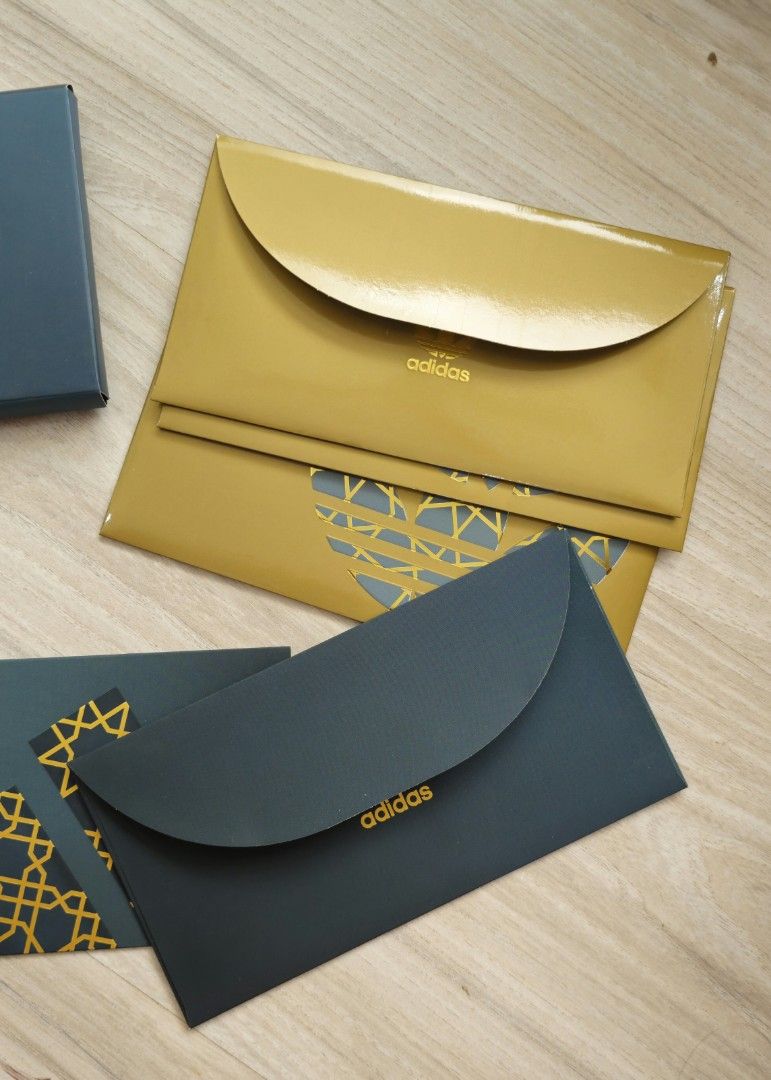 Adidas raya packet/green packet/sdr/sampul raya, Hobbies & Toys ...