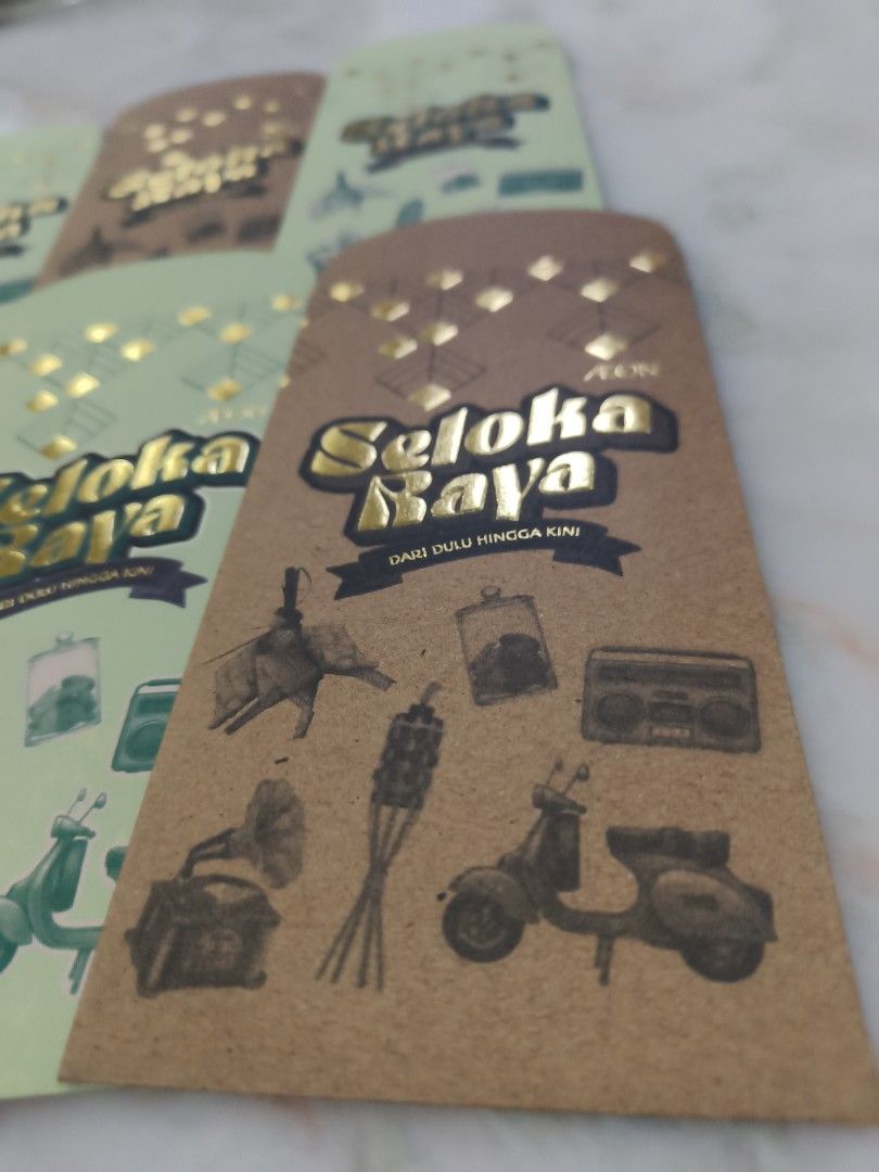 AEON 2025 Raya Packet, Hobbies & Toys, Collectibles & Memorabilia ...