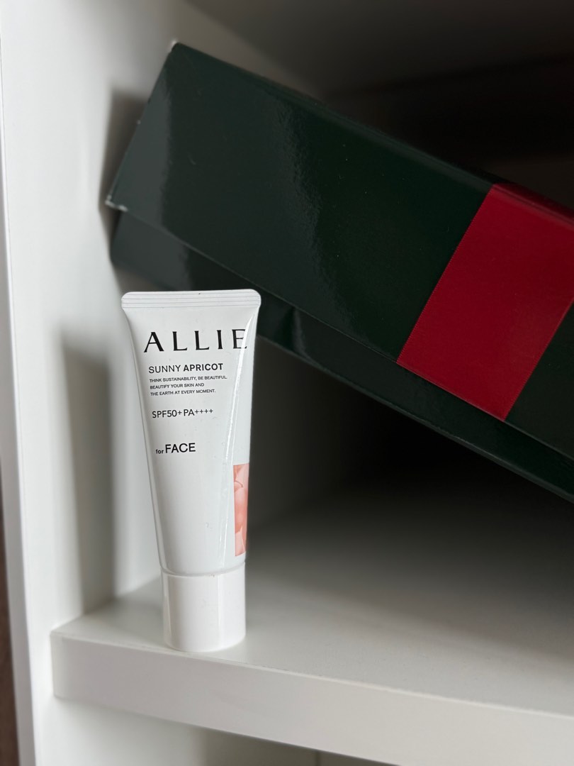 Allie sunny apricot sunscreen spf50+, Beauty & Personal Care, Face ...