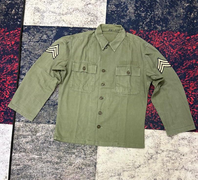 Vintage ARMY JACKET HBT 50s, Men's Fashion, Coats, Jackets and ...