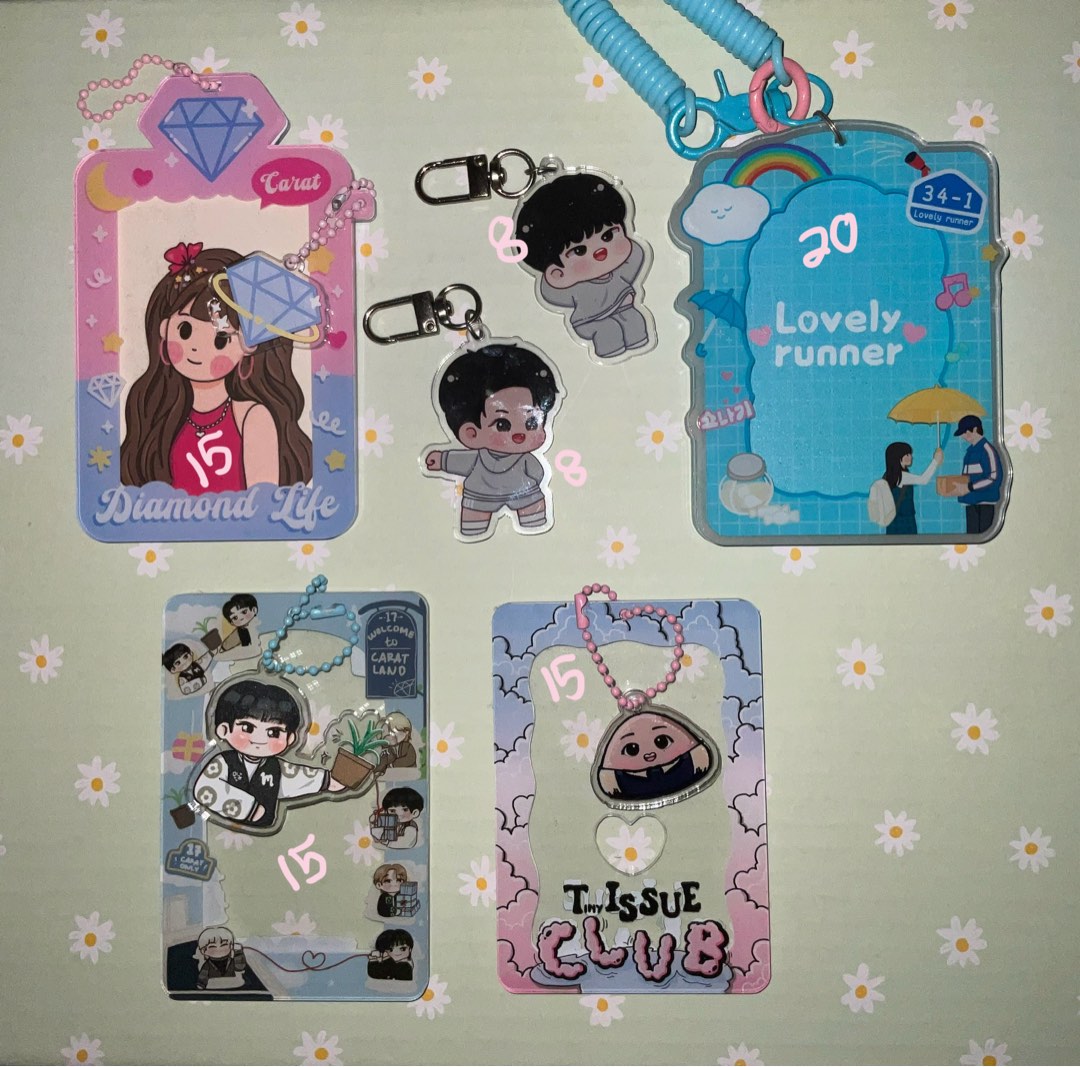 ASSORTED SVT FANMADE MERCH (PRICE ON PIC), Hobbies & Toys, Collectibles ...