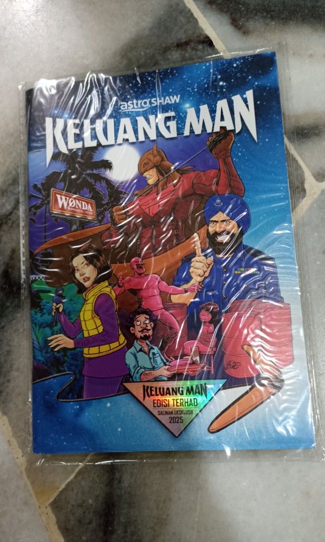 Astro shaw keluang man edisi terhad salinan ekslusif 2025 keluangman ...